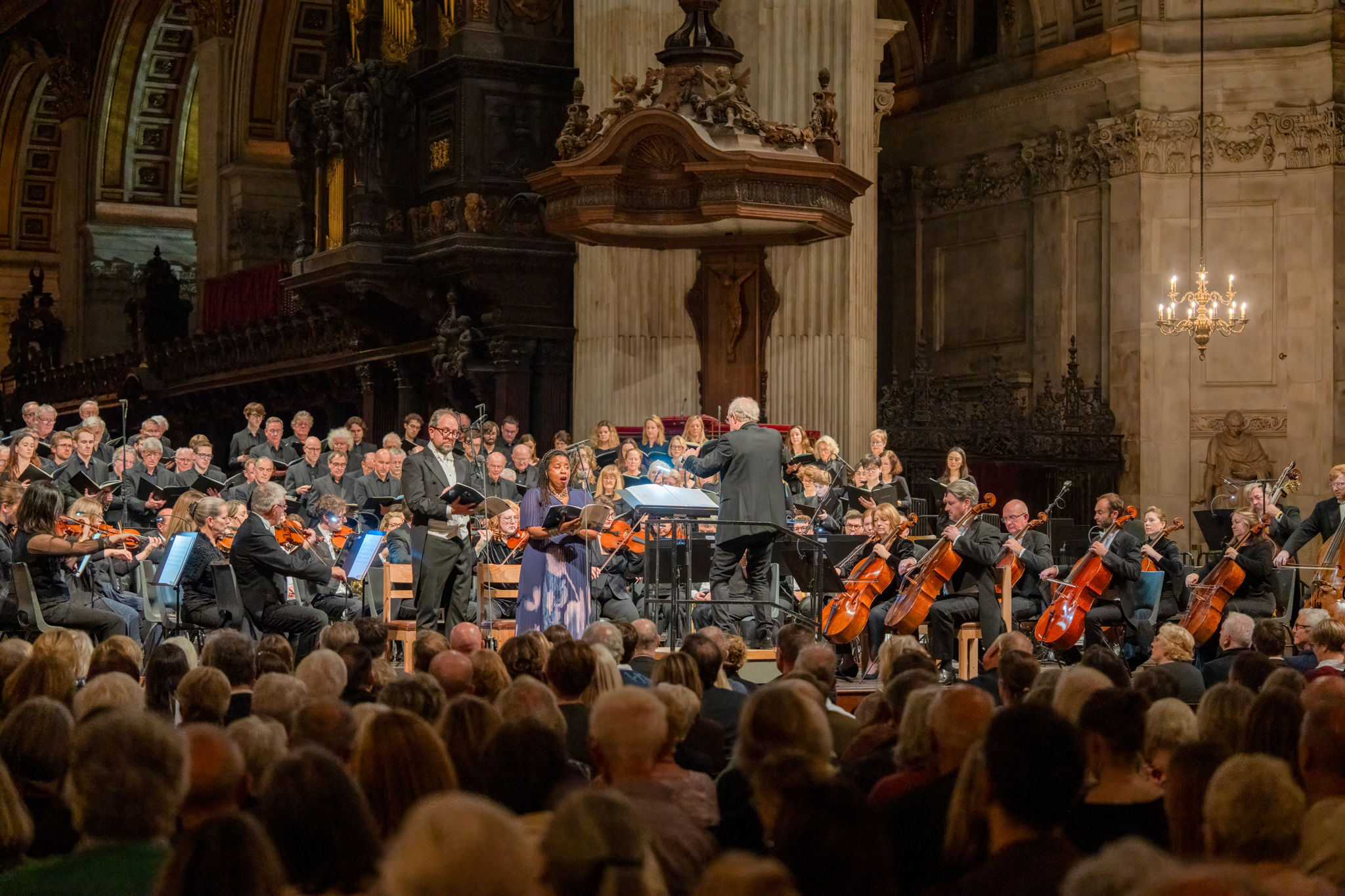 Photos and reviews: Sir John Rutter’s Birthday Celebration at St Paul’s Cathedral